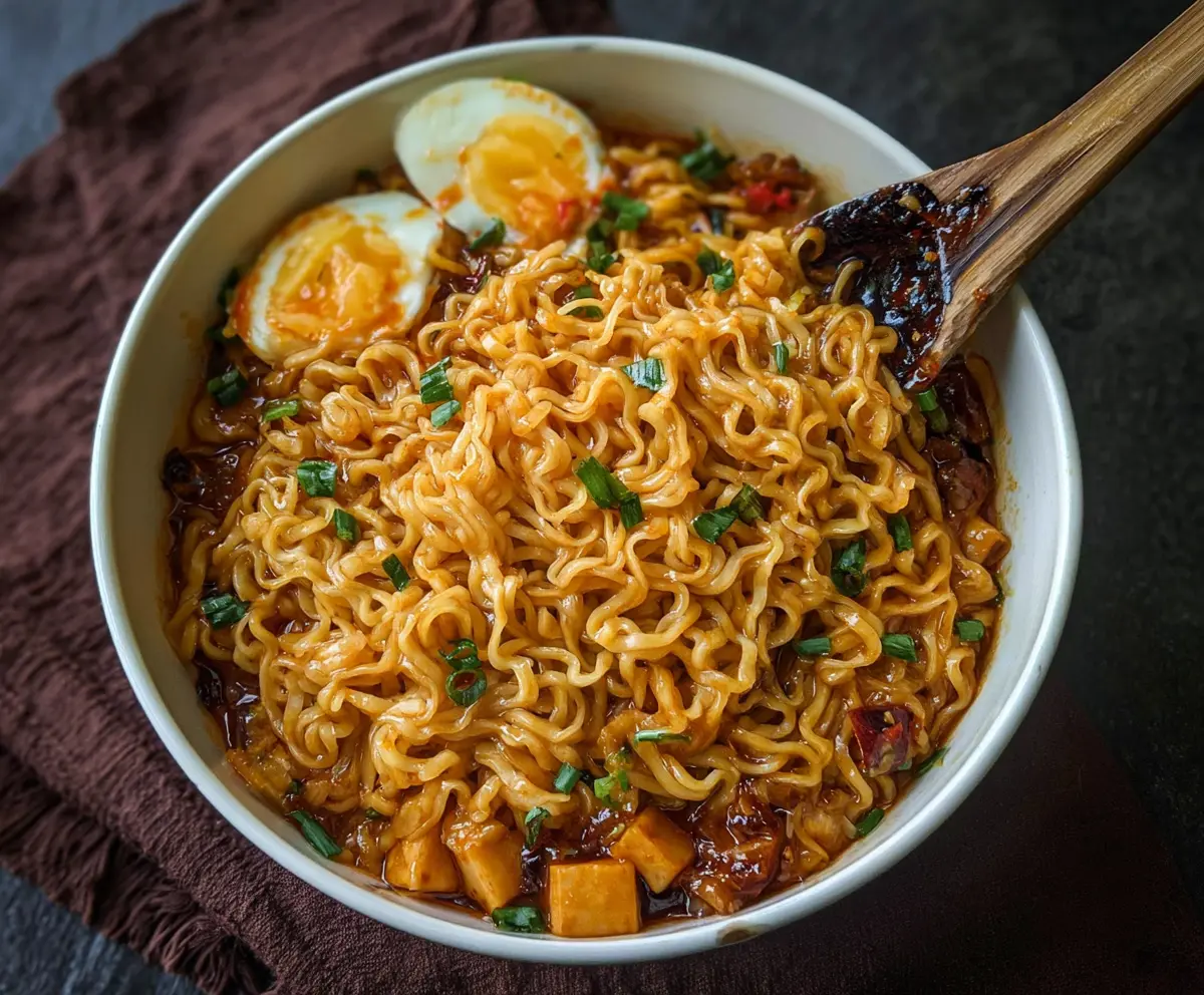 Sweet Thai Chili Ramen Noodles Recipe | Easy & Delicious