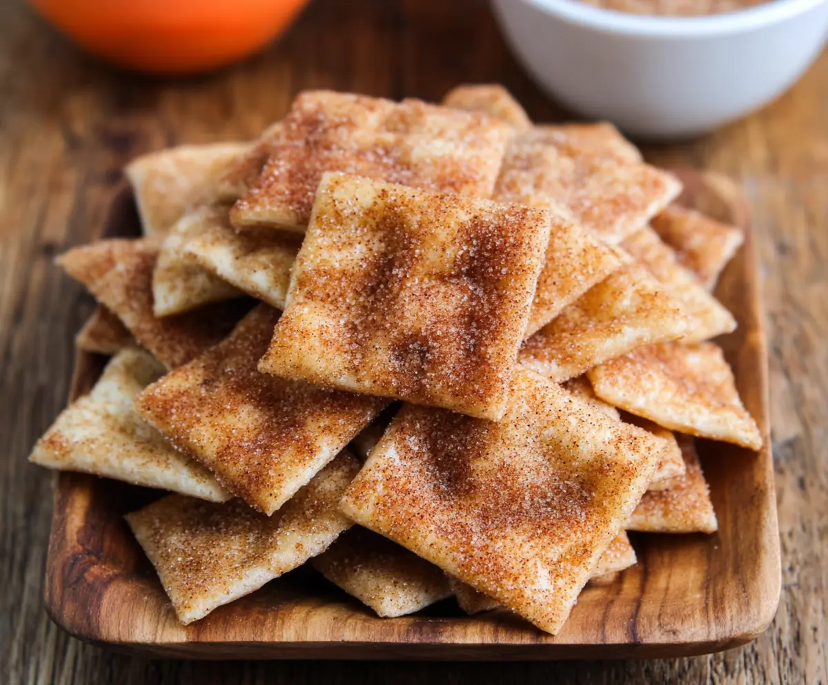 Cinnamon Sugar Sourdough Crackers Recipe | Delicious & Easy